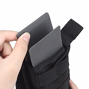 WarmHeartting Nylon Magazine Pouch Insert Set 5.56 7.62 Mag Pouch Accessories for Tactical Airsoft Hunting Game