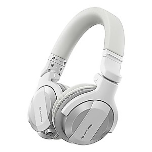 Pioneer DJ HDJ-CUE1BT On-Ear Bluetooth DJ Headphone - White