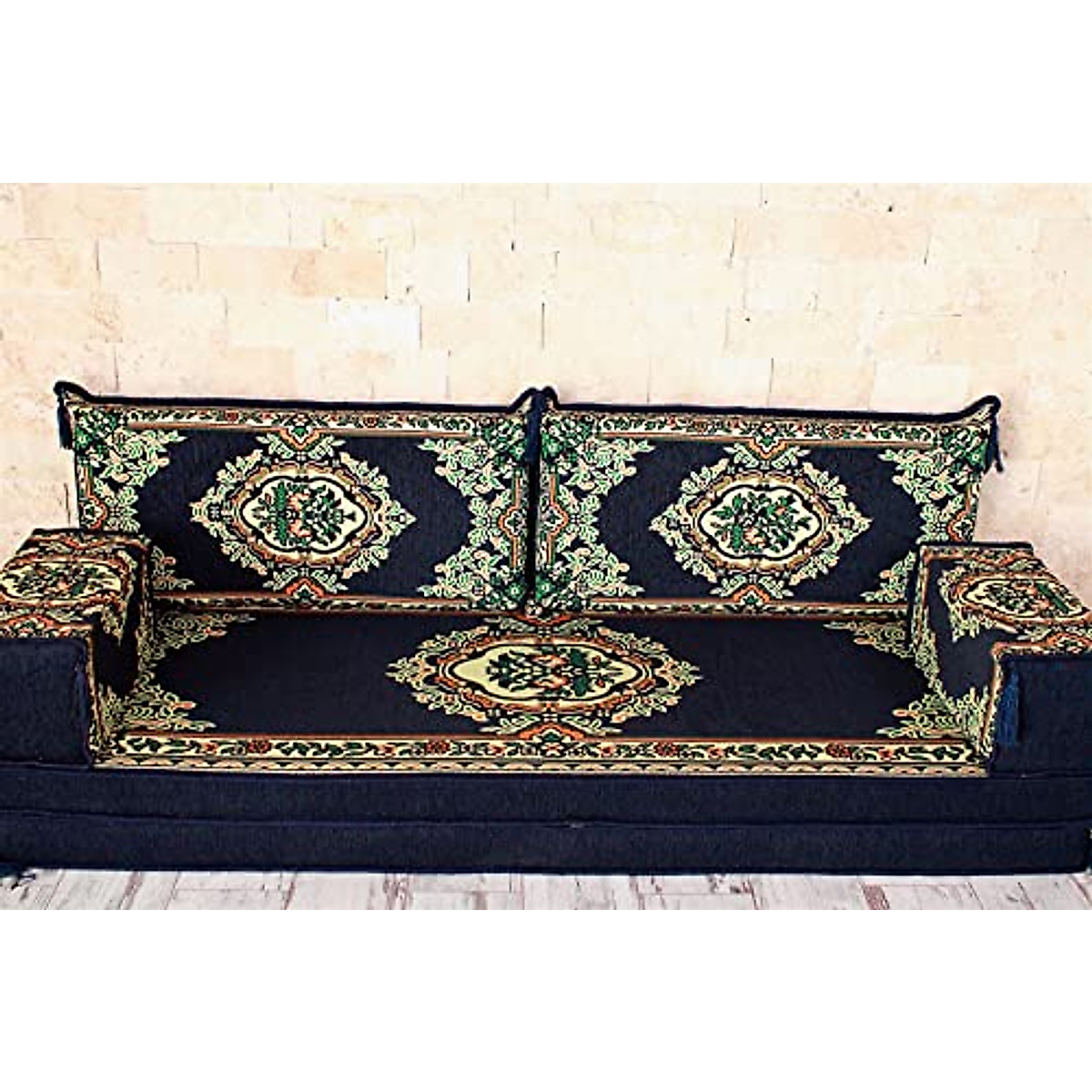 Bench Cushions, Floor Seating, Floor Cushions, Arabic Seating, Arabic Cushions, Arabic Majlis Sofa (With Premium FOAM)
