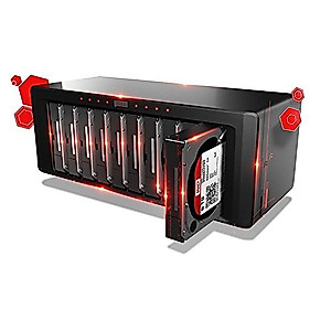 Western Digital 10TB WD Red Pro NAS Internal Hard Drive - 7200 RPM Class, SATA 6 Gb/s, CMR, 256 MB Cache, 3.5" - WD101KFBX (Old Version)