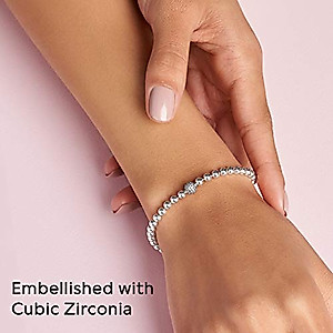 PANDORA Beads & Pave, Clear Cz