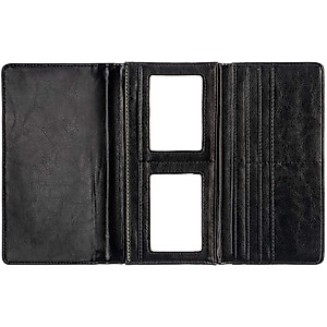 Fox Wallet Women | Trifold Clutch Wallets For Women | Fox Purse | High Capacity Womens Wallet | Fox Checkbook Wallet | Unique Women Wallets | Fox Wallets For Girls | Vegan Leather Wallets For Women