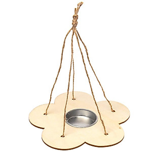 Baker Ross AT814 Make Your Own Wooden Butterfly and Bee Feeders, for Kids Garden Arts and Crafts Projects or STEM Learning (Pack of 3), Assorted