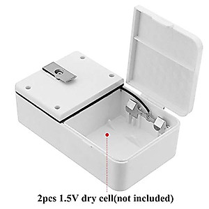 White Battery Oxygen Pump Aquarium, Odowalker Oxygen Pump Fish Tank Oxygen Pump Aquarium XILONG DC800 Silent Battery Air Making Machine