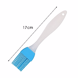 Basting Brush, Basting Brushes Grill Kitchen Silicone Pastry Cooking Brushs & BBQ Basting Brush, Varying Bright Color - Best Kitchen Gadget (Oil Brush 4 Pack)
