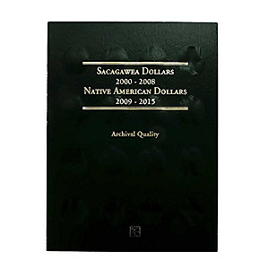 2000 P, D - 2022 P, D 46 Coin Sacagawea Dollar Set in Littleton Folder Dollar US Mint Uncirculated