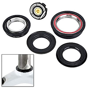 Vbestlife Bike Headset Top Bearings 44mm 56mm Bike Front Fork Headset Tapered for Mountain Road Bike Spare Parts Supplies