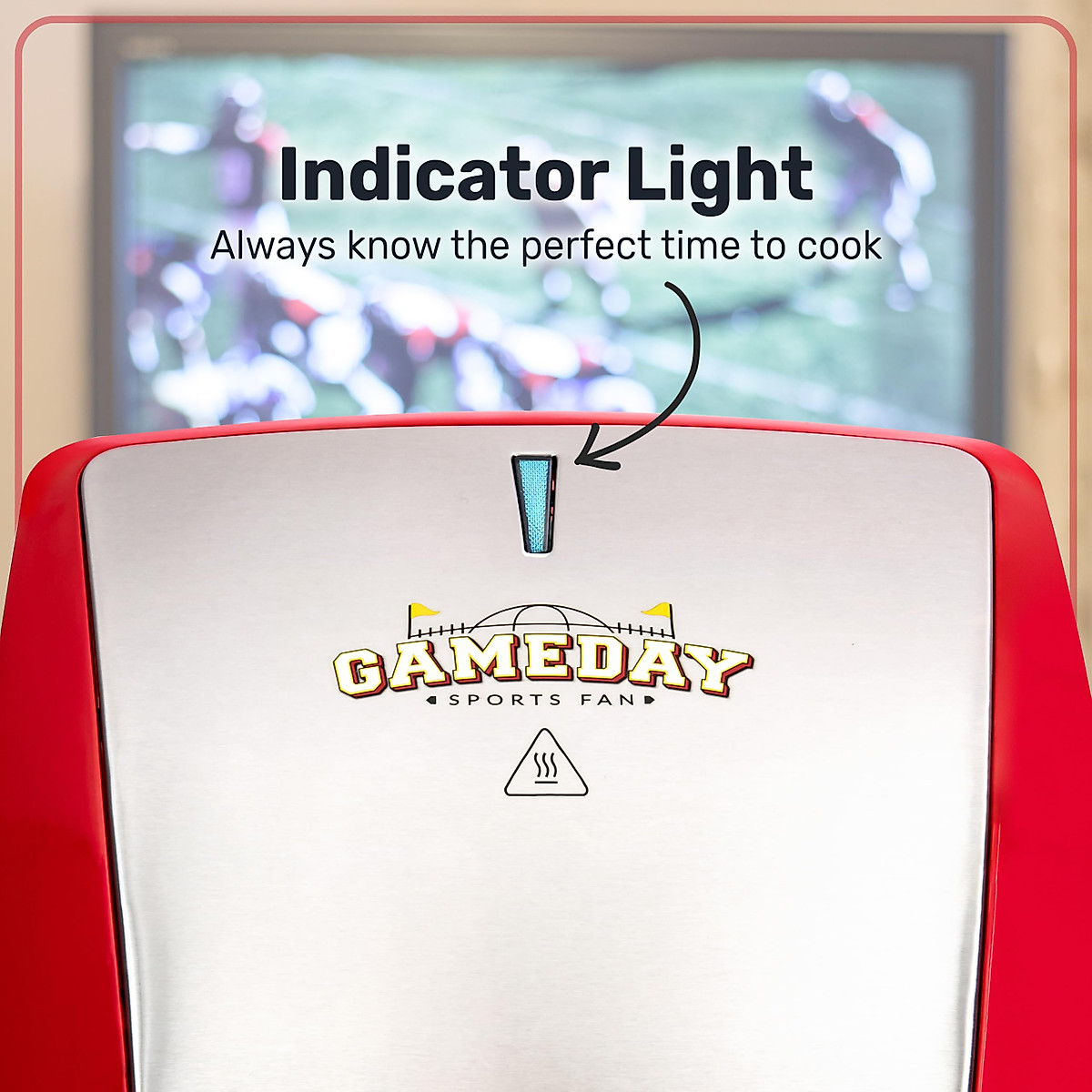 Nostalgia Game Day Sausage and Brat 5 Link Electric Grill with Oil Drip Tray, Carry Handle, and Cord Storage, Cooks Beef, Turkey, Chicken, Veggie Sausages, or Hot Dogs