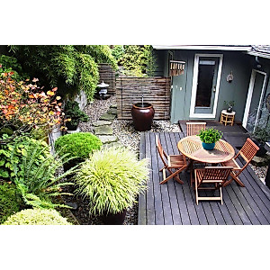 Tommen 8Bundles Artificial Grasses Outdoor Fake GrassesUV Resistant Bud Greenery Shrubs Indoor No Fade Thanksgiving Christmas Wedding Party Home Garden Fireplace Decor, Green