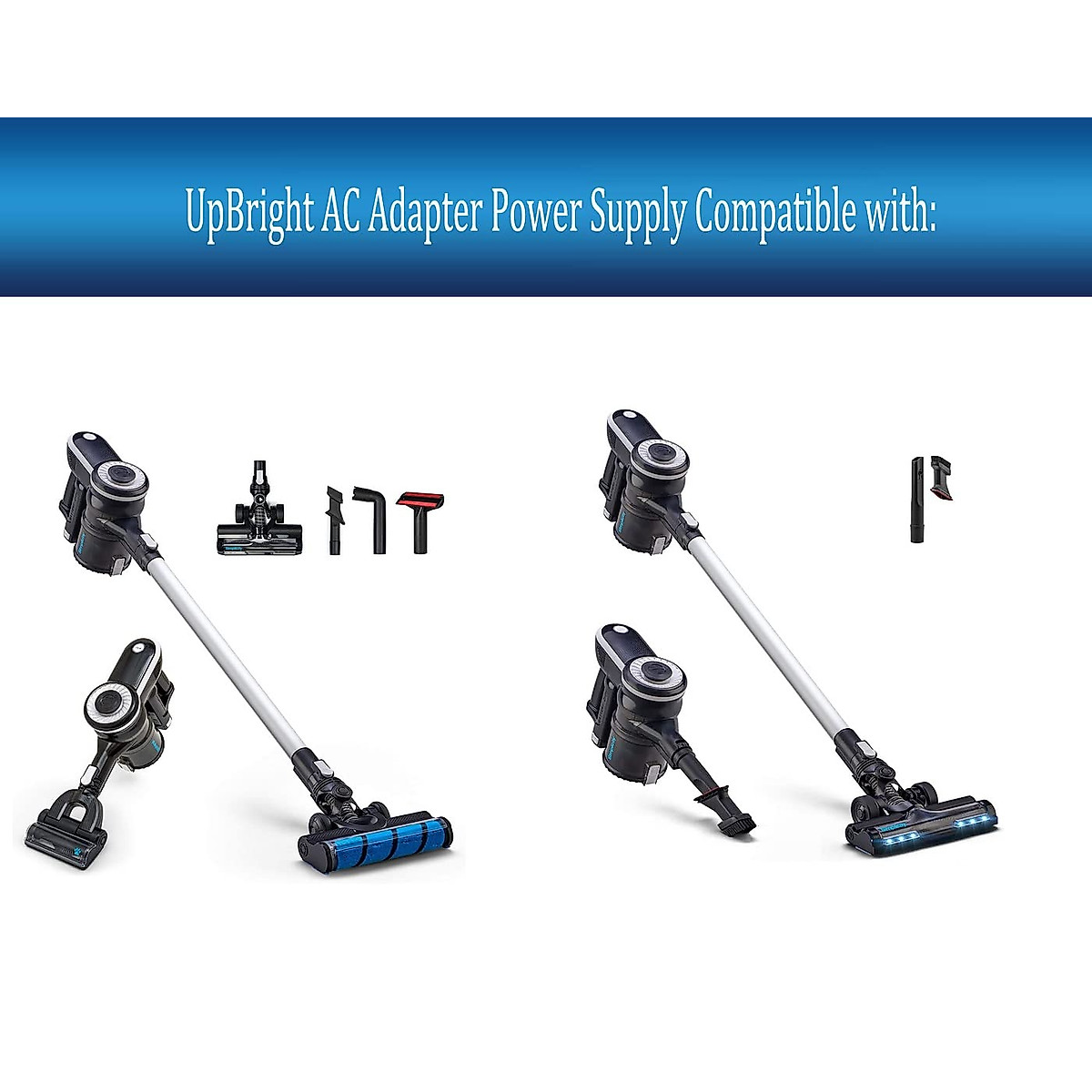 UpBright AC/DC Adapter Compatible with Simplicity S65 S65S S65D S65P 21.6V 21.9V 22.2V Lithium Li-ion Battery C240-0100 250W Cordless Vacuum Cleaner Stick Vac Part C240-0900 Power Supply Cord Charger