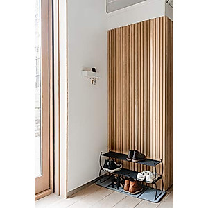 Umbra Estique Entryway Organizer, Great for Storing Keys, Small Accessories, Mail, Wallets and More, White Finish