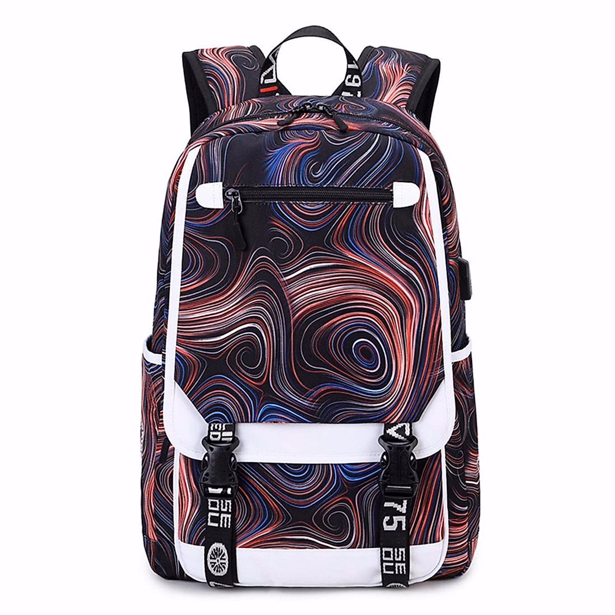 ZHANAO Laptop Backpacks for Student Boys Backpacks for Middle School Bookbag with USB Daypack Travel