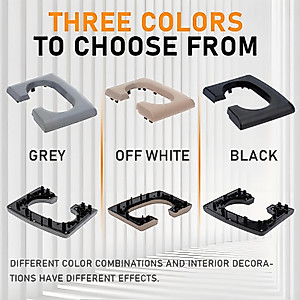 Center Console Cup Holder Replacement Pad Compatible with Ford F-150 2004-2014 Center Console Parts Gray Center Console Cupholder Replacement Pad (Gray)