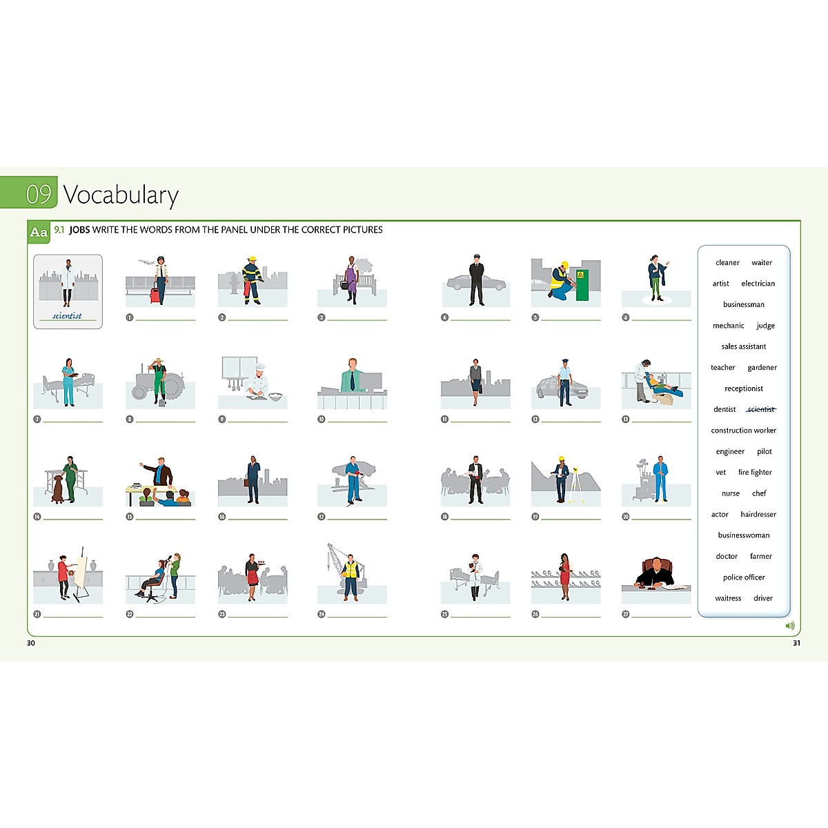 English for Everyone: Level 1 Practice Book - Beginner English: ESL Workbook, Interactive English Learning for Adults