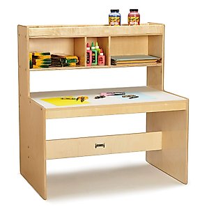 Jonti-Craft Dual Writing Desk,Gold