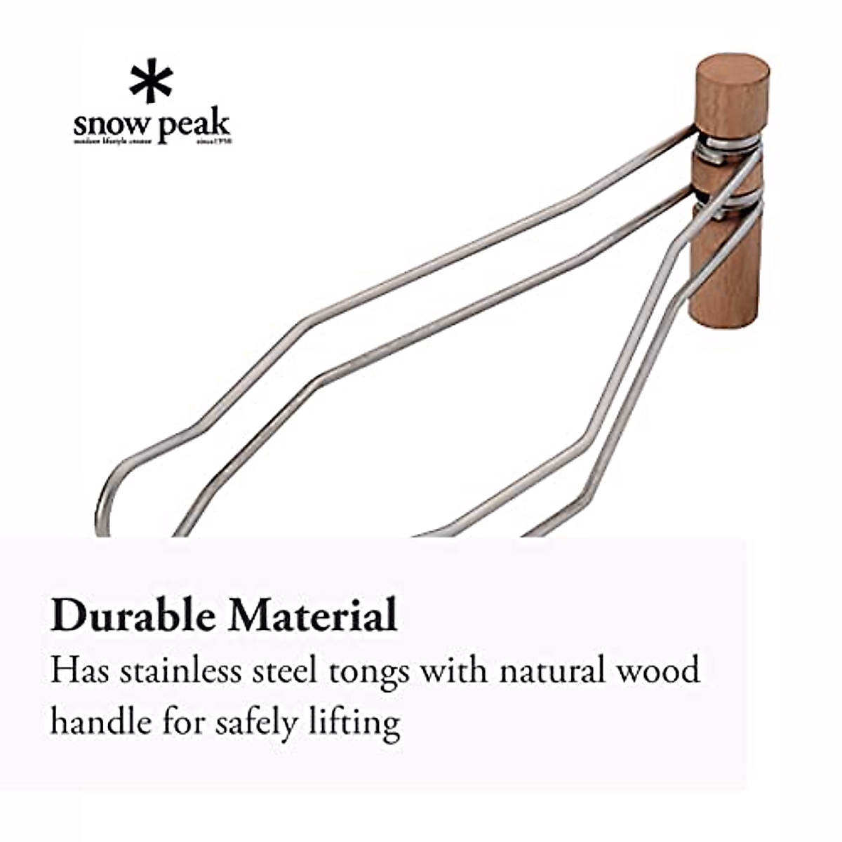 Snow Peak Micro Cast Iron Lifter - Perfect Tool for your Snow Peak Micro Cast Iron Dutch Oven