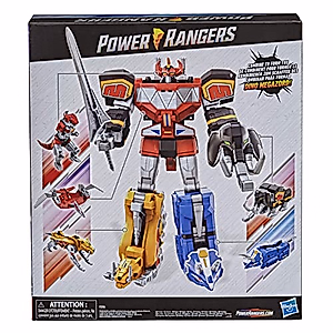 Power Rangers Mighty Morphin Megazord Megapack Includes 5 MMPR Dinozord Action Figure Toys for Boys and Girls Ages 4 and Up Inspired by 90s TV Show (Amazon Exclusive)