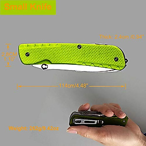 RUIKE Multifunctional Knive, Yellow-Green, G10 (LD43)