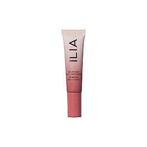 ILIA - Color Haze Multi-Use Matte Pigment | Non-Toxic, Vegan, Cruelty-Free, Nourishing Cream Blush + Lip Color In One (Temptation Soft, 0.23 fl oz | 7 ml)