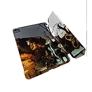 Cute Swans Reflecting Elephants Art Case Compatible with All Generations iPad Air Pro Mini 5 6 11 inch 12.9 10.9 10.2 9.7 7.9 Plastic Fabric Cover Slim Smart Stand SN1074 (8.3" Mini 6th gen)