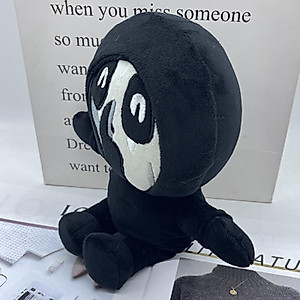 Missionary Plush Doll, Game Peripheral Mandela Catalog Scary Ghost Face Missionary Plush Doll, Soft Plush Toy Pillow,Great Gift for Friends and Game Fans（9.8in）