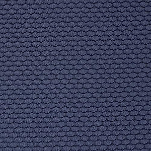 Sweet Home Collection Cushion Memory Foam Chair Pads Honeycomb Nonslip Back Seat Cover 16" x 16" 6 Pack Navy Blue