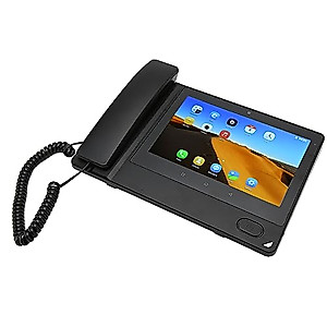Video Call Telephone, Smart Video Telephone for Android 8.1.0, 8.0 INCH HD Touch Screen, 8MP Camera, 2GB RAM,16GB Storage, Type C 3.5mm Ports
