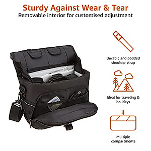 Amazon Basics SM1301137R1H Gadget Messenger Bag