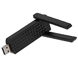 Pomya Wireless Network Card, Dual Band 2.4GHz 5GHz 600Mbps WiFi Adapter, with External Mini Antennas, for Notebook Computer, for Windows, for OS X, for Linux
