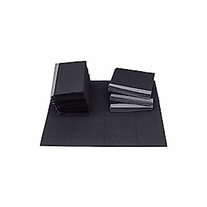 HuoHuo 125PCS Disposable Dentistry Bibs Sheets Cloths,Size 13 X 18 inches Table Covers Clean Pad,Personal Supplies for Underpad Hygiene (Black)