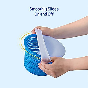 Pool Skimmer Socks [20 Pack] Pool Socks for Skimmer Baskets, Quality Net/Mesh Protects Swimming Pool Filter Systems from debris/leaves. Pool Socks Skimmer for In-Ground and Above-Ground Pools.