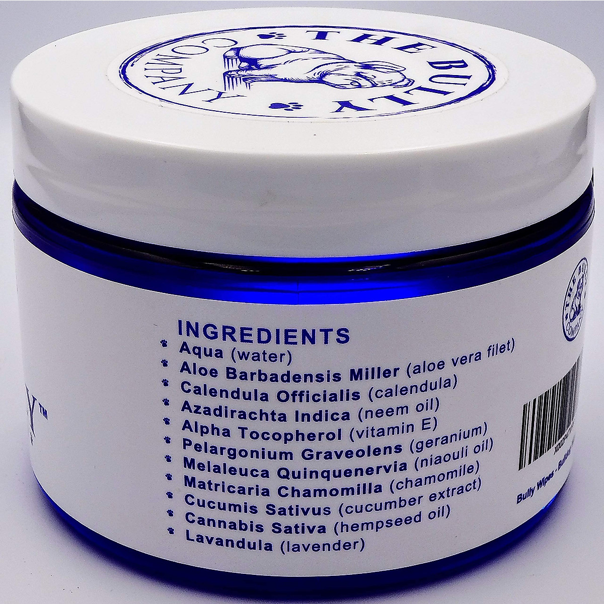 Bully Wipes - Bulldog Wrinkle Wipes Specifically for Bulldog Breeds All Natural Organic Formula Refreshing Botanical Scent - Removes Dirt - Safe to use Around Eyes, Ears, Paw, Wrinkles!