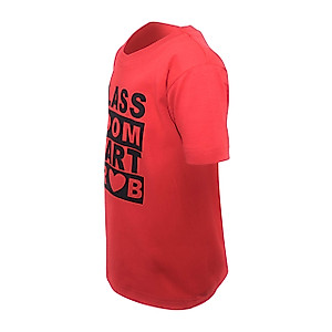 Unique Baby Boys Valentine's Day Classroom Heartthrob T-Shirt (7) Red