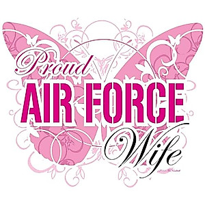 CafePress Proud Air Force Wife Stainless Steel Travel Mug 20 oz. Insulated Stainless Steel Coffee Tumbler