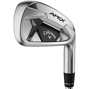 Callaway Apex 21 Iron Set (Set of 7 Clubs: 4-PW, Right-Handed, Graphite, Regular), Black