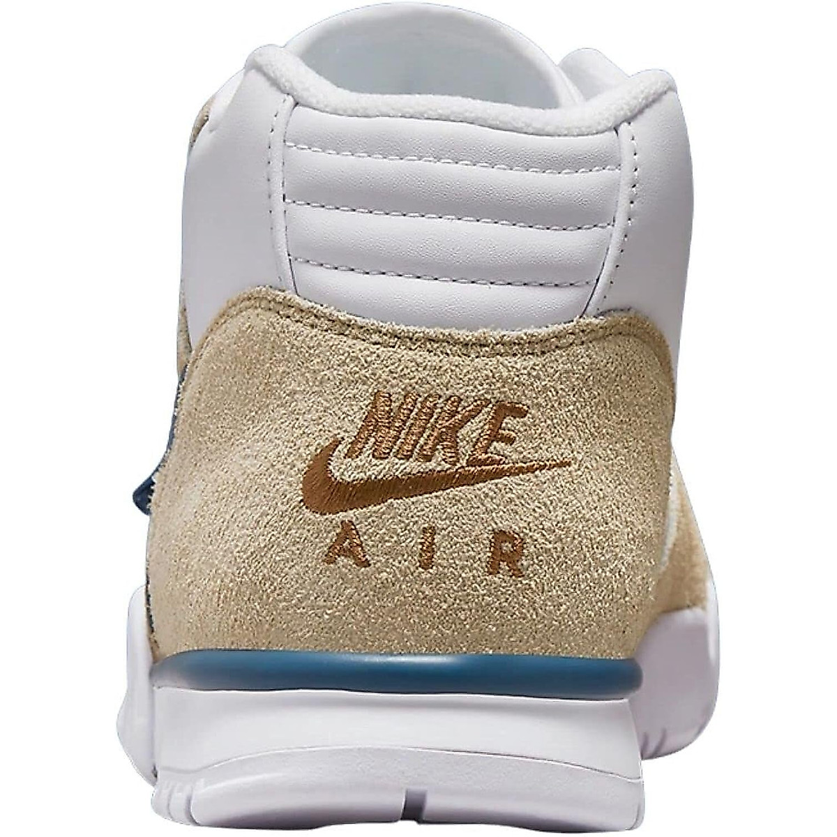 Nike mens Air Trainer 1 Shoes, Limestone/Ale Brown/White/Vale, 10