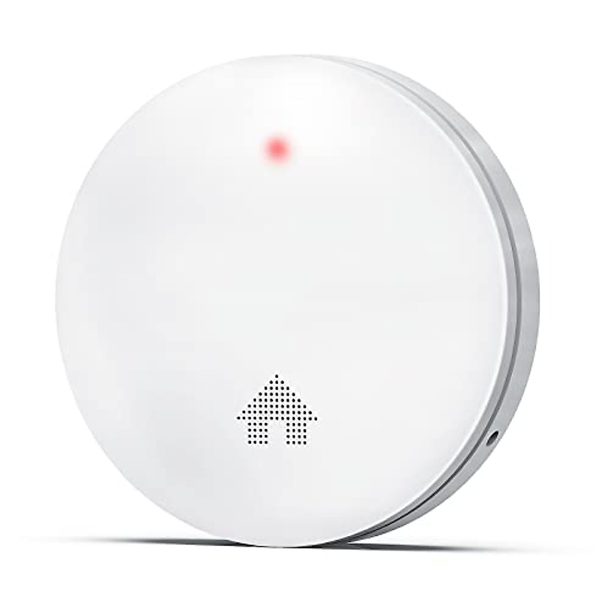 Ecoey Smoke Detector Alarm, 10 Year Fire Alarms Smoke Detectors with Self-Test and Ambient Light Detection, Ultra-Thin Fire Alarm with Big Test Button and Night Mode for Home, FJ146, 1 Pack