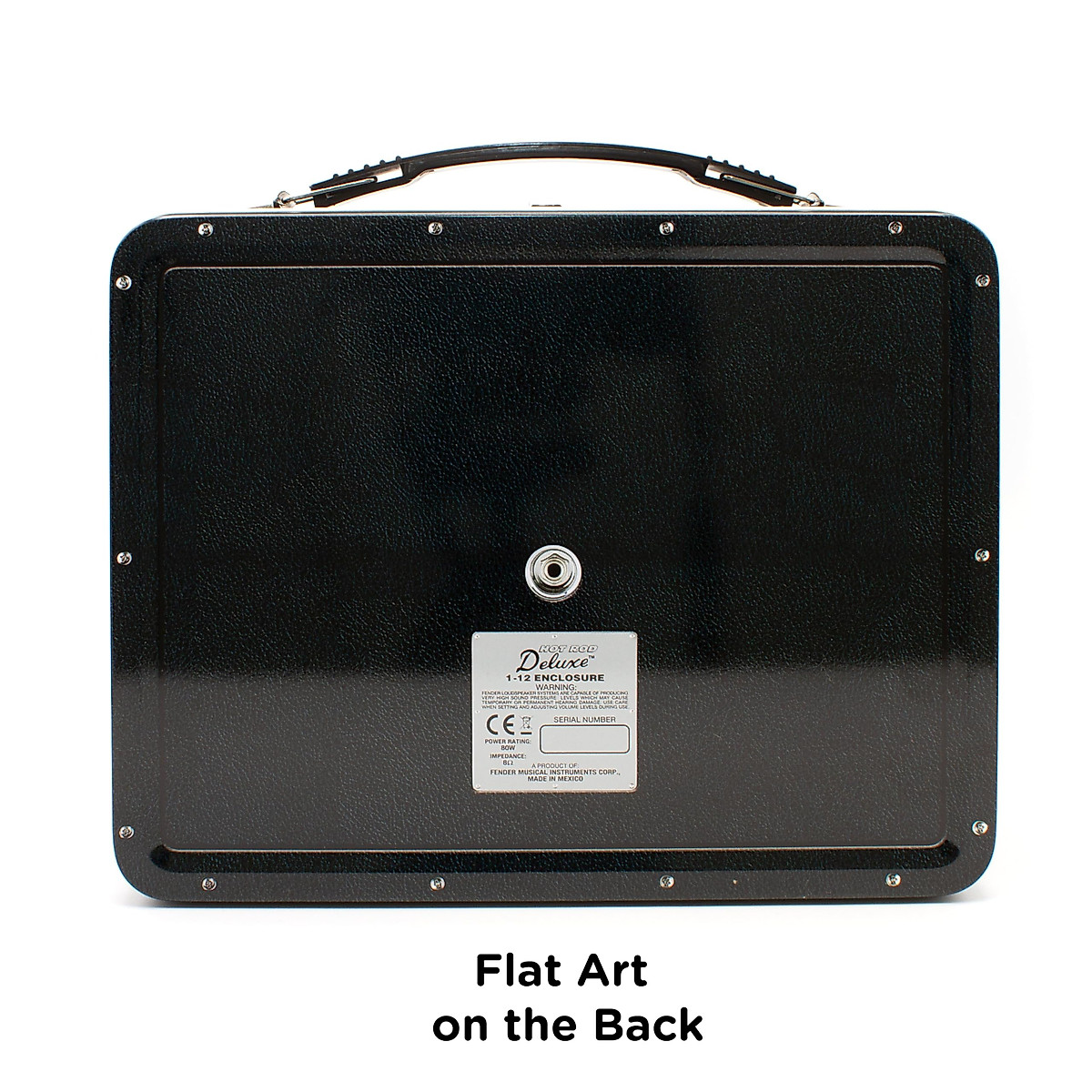 AQUARIUS Fender Amp Large Fun Box - Sturdy Tin Storage Box with Plastic Handle & Embossed Front Cover - Officially Licensed Fender Merchandise & Collectible Gift