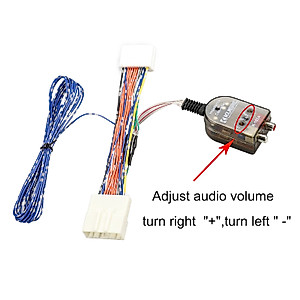 Factory Radio Add A Subwoofer Amplifier Adapter for Nissan Infiniti Subaru Selected Model