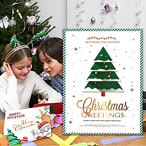 100 Sheets White Cardstock 8.5 x 11 Certificate Paper, Goefun White Card Stock Printer Paper for Invitations, Menus, Wedding, DIY Cards