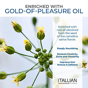 Itallian Hairtech Conditioner Cream for Chemical Treated Hair 8.45 fl oz. - Deep Conditioning and Moisturizing Dry, Damaged and Keratin Brazilian Blowouts With Natural Oils - Professional Trivitt