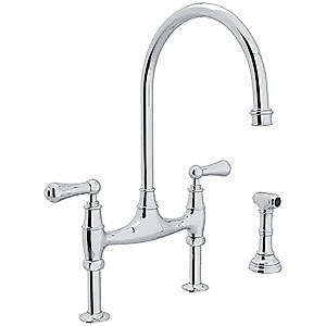 Rohl U.4719L-APC-2 Kitchen FAUCETS, Polished Chrome