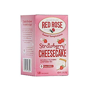Red Rose Tea Strawberry Shortcake, 18 ct