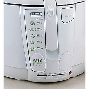 DeLonghi D677UX 2-1/5-Pound-Capacity Deep Fryer White