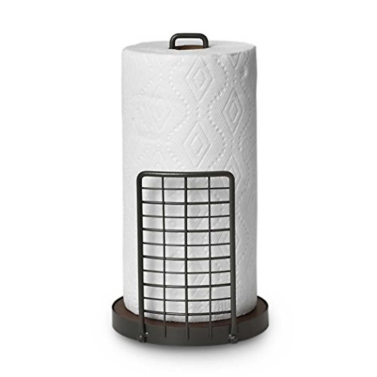 Spectrum Diversified Vintage Paper Towel Holder, Industrial Gray