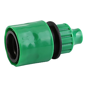 Misting Cooling System,4/7mm Watering Tubing,Misting Nozzle Sprinkler,Faucet Adapter Outdoor Garden Patio Greenhouse Micro Drip Irrigation Kit (5M Watering Set)