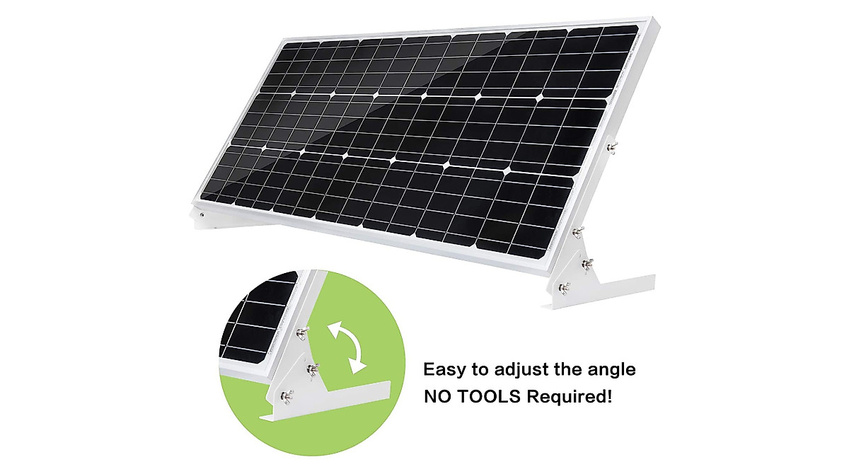 Topsolar 100W Solar Panel Kit for Off-Grid Power