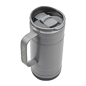 Pelican Hydration Pelican Ridge™ 18 oz Vacuum Insulated Tumbler - Recycled Stainless Steel Double Wall Travel with Dual Lid, Powder Coated Insulated Coffee Mug For Hot Cold Drinks, Graphite