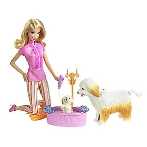 Barbie Reality Clean Up Pup Playset