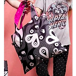 LOQI Women's Uberpup Hearts Bag